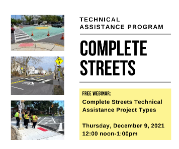 Complete Streets Technical Assistance Project Types Webinar | NJTPA ...